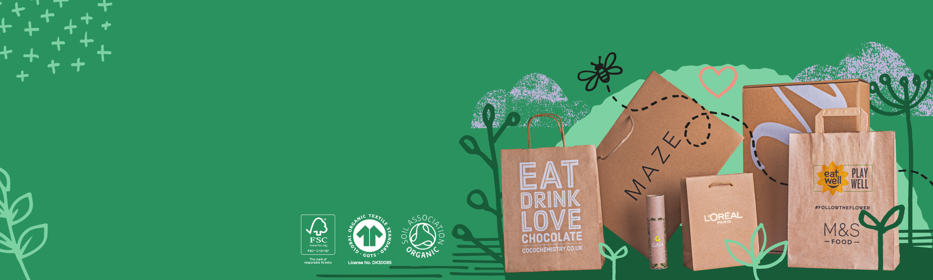 Paper Bags from UK's Leading Carrier Bag Shop‎ | Paper Bag Co