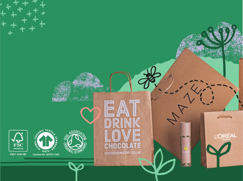 Paper Bags | UK's Leading Carrier Bag Shop | Paper Bag Co